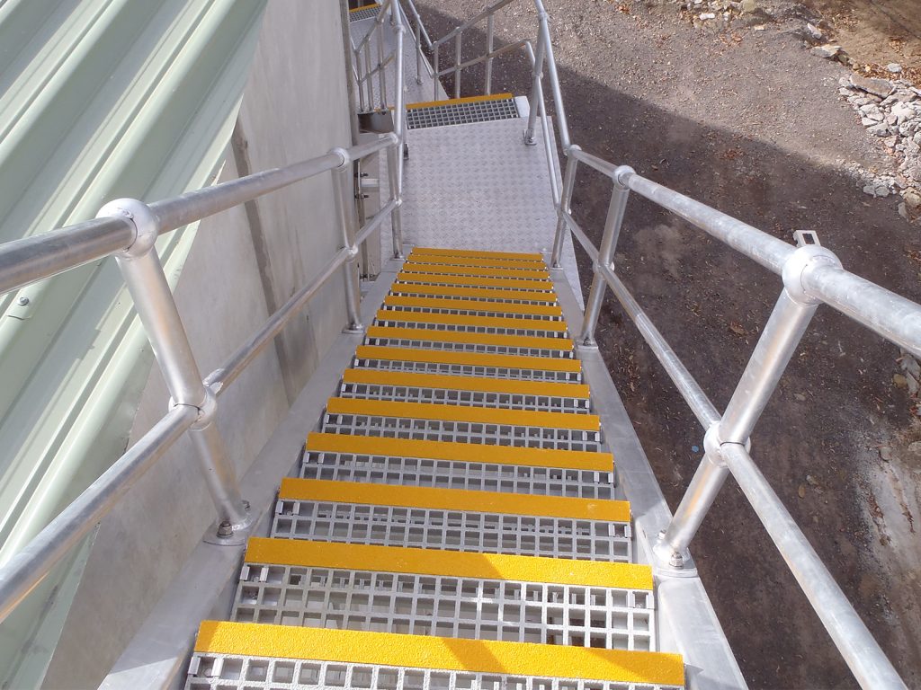 Access, Platforms, Davits and Handrails – Advanced Concrete Engineering